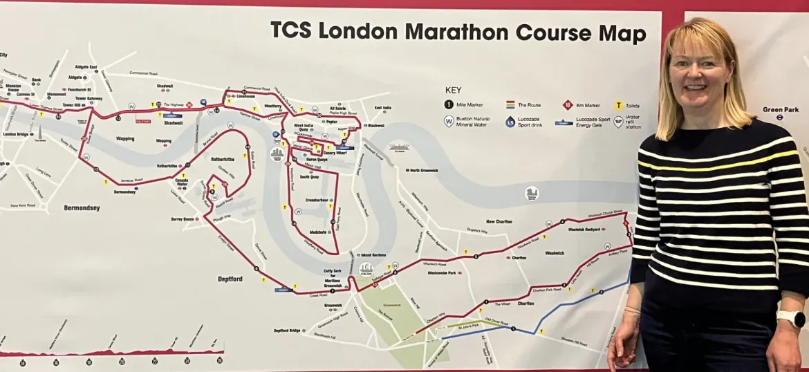 THE ROYAL MARSDEN CANCER CHARITY: TCS London Marathon 2024