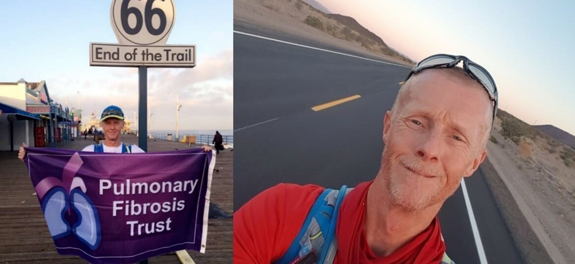 Pulmonary Fibrosis Trust: Nick Runs America