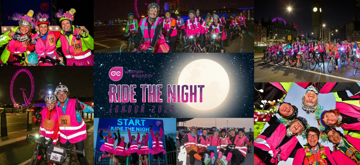 Women V Cancer: Ride the Night London 2025