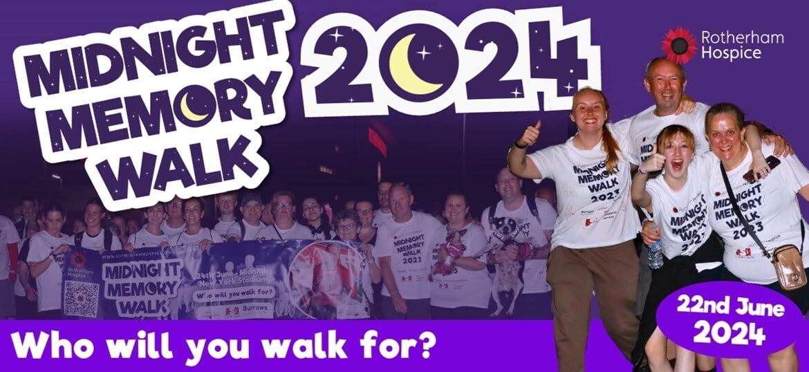 The Rotherham Hospice Trust: Midnight Memory Walk 2024