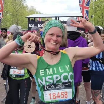 NSPCC: Emily's commitment to completing London Marathon 2024 for NSPCC