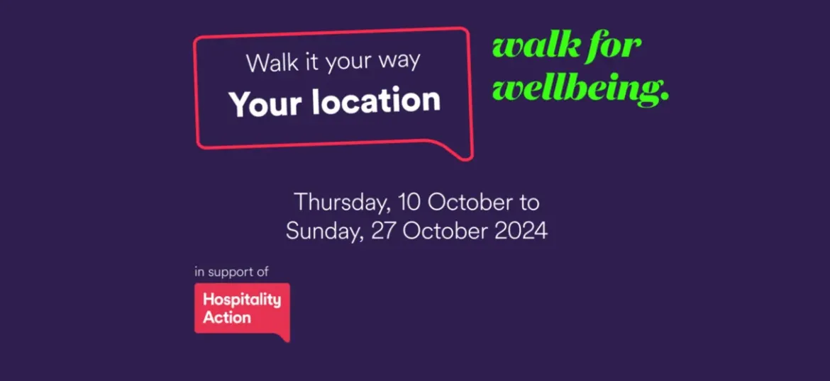 Hospitality Action: Walk for Wellbeing - Your Location